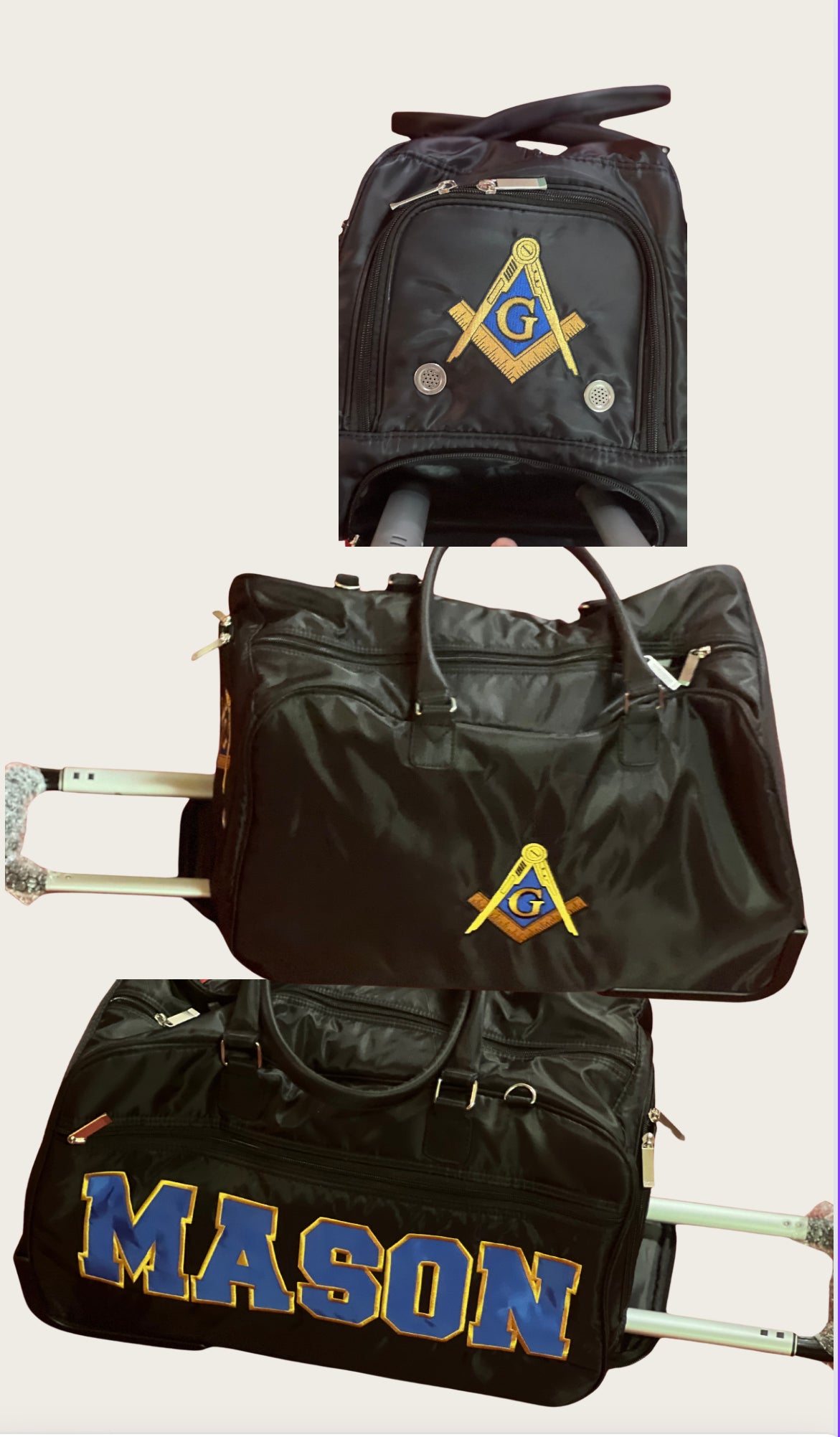 MASON TROLLEY BAG – Believe Accessories Inc.