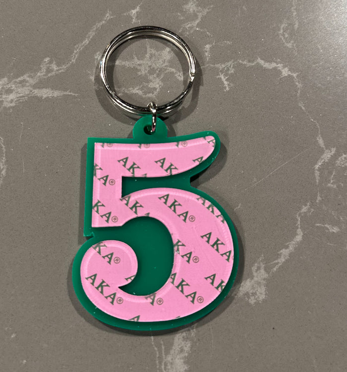 AKA Numbered Key Ring