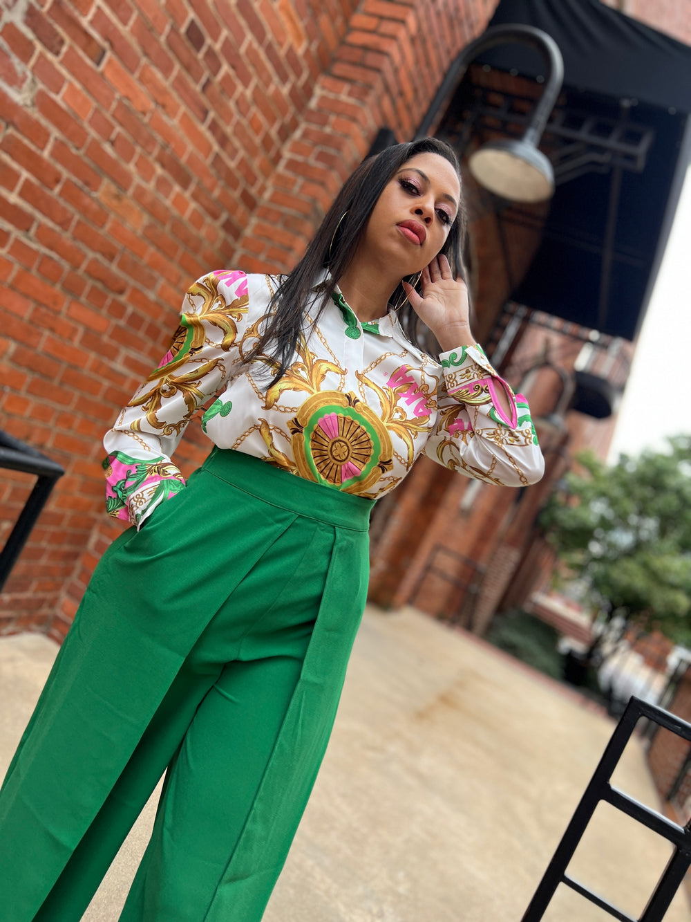 AKA Blouse | Chains & More